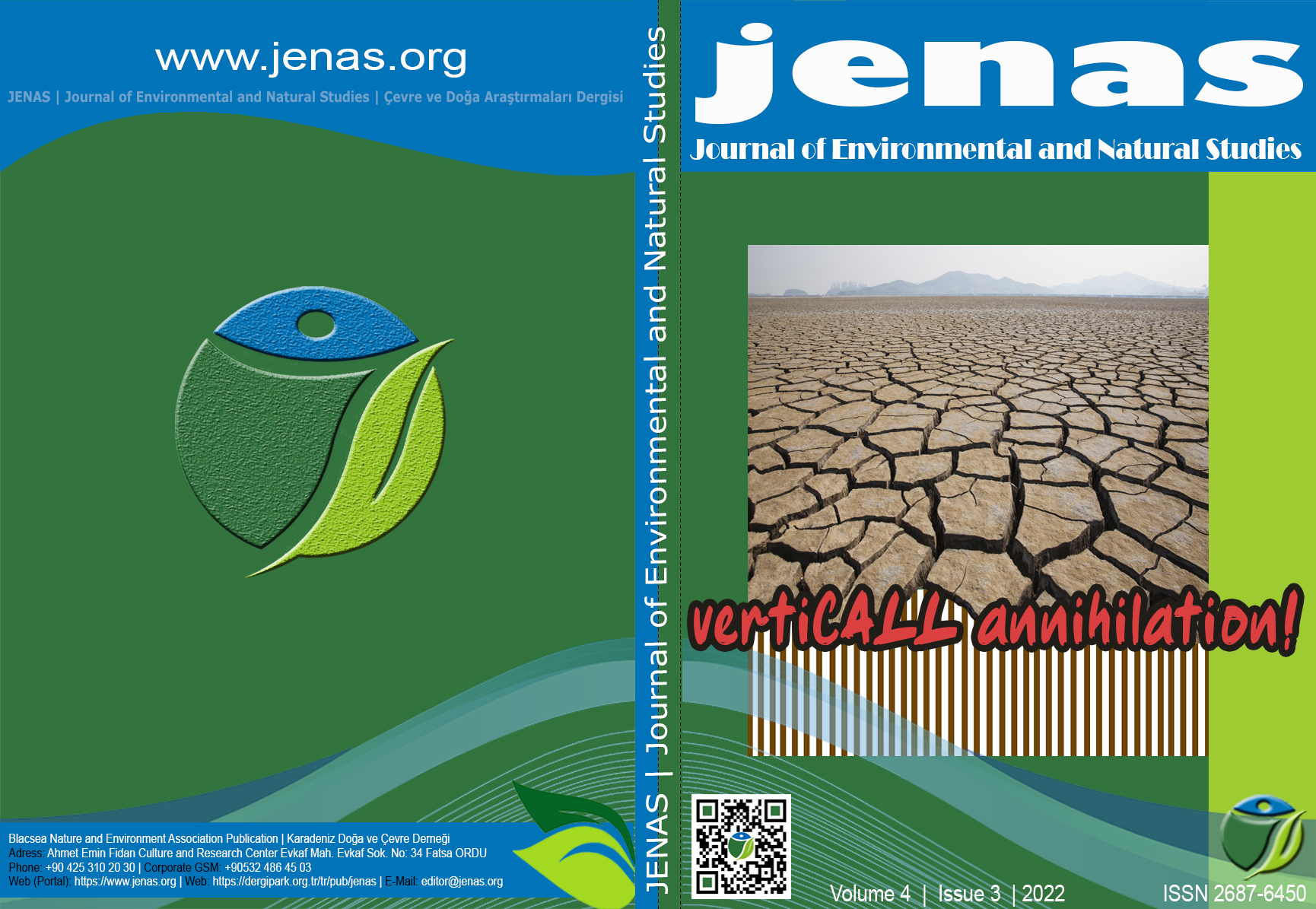 Volume: 4, Issue 3 | JENAS | Journal of Environmental and Natural Studies