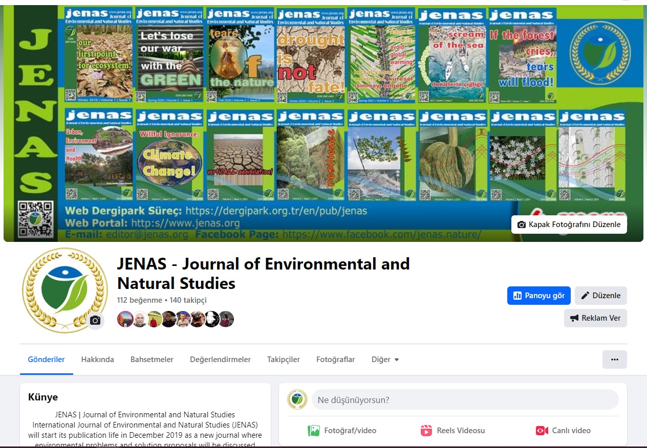JENAS | Journal of Environmental and Natural Studies